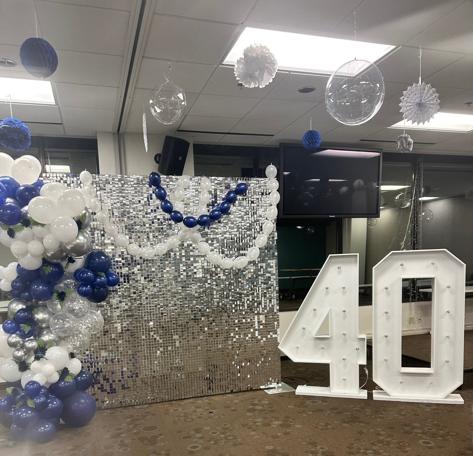 Shimmer Wall | Pittsburgh Backdrop Rentals